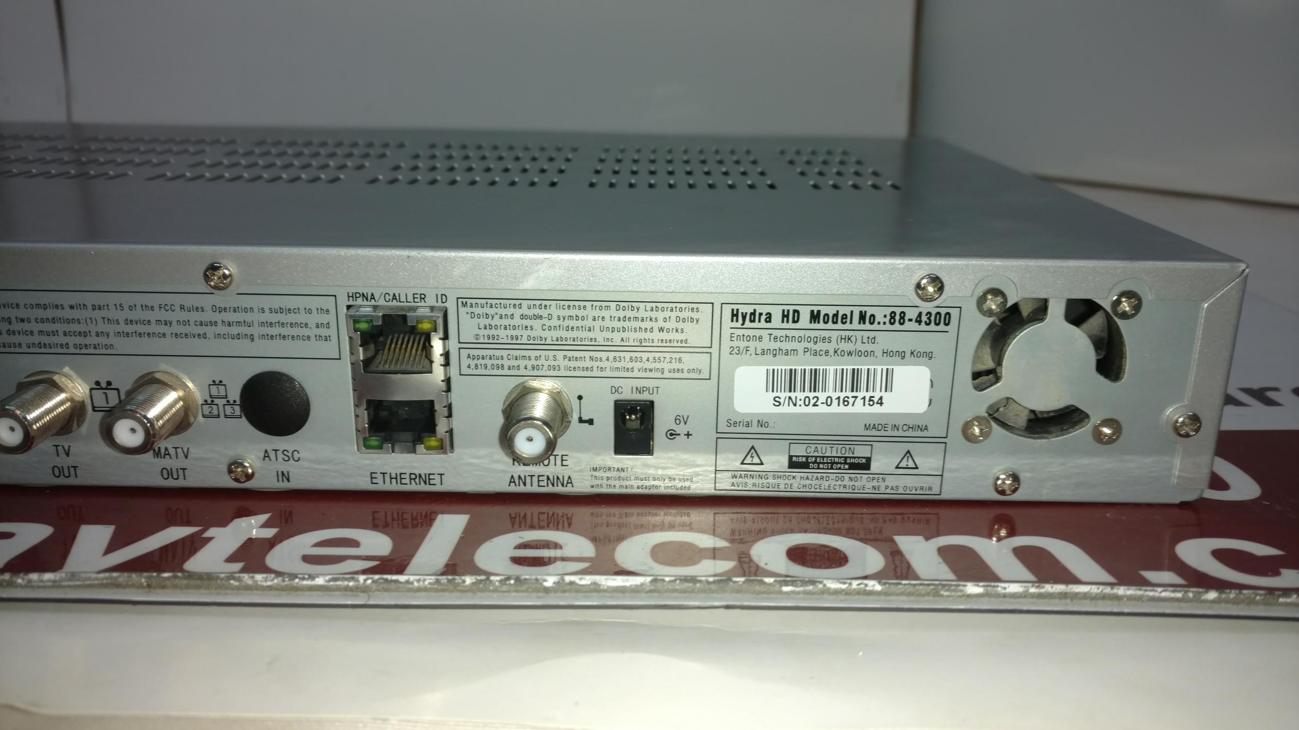 ENTONE Hydra P/n 88-4300 IP Video Gateway | eBay